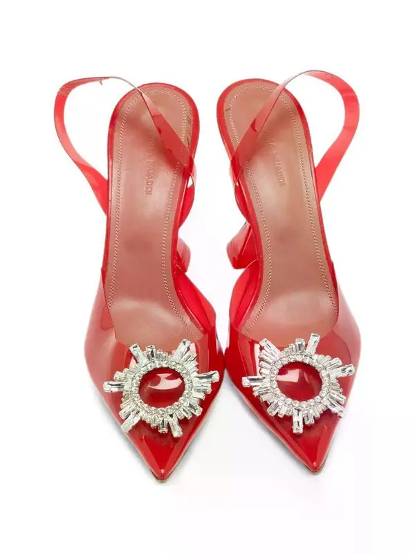 Amina Muaddi Begum Crystal-embellished Pumps