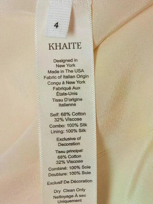 Khaite Sasmo Paneled Sleeveless Blouse