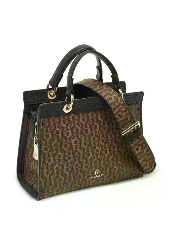 AIGNER Carol Monogram-print Tote Bag