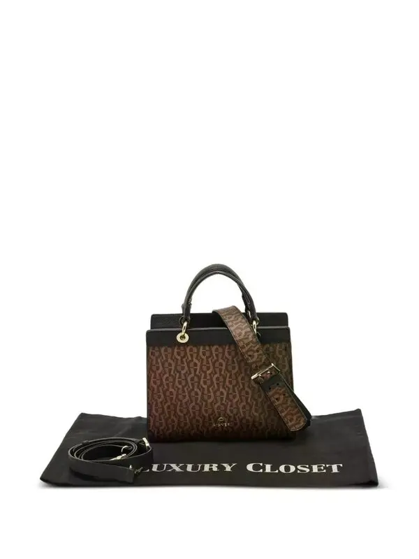 AIGNER Carol Monogram-print Tote Bag