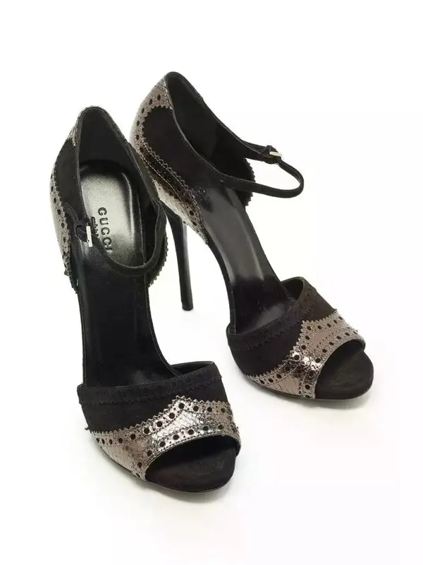 Gucci D'orsay Brogue Pumps