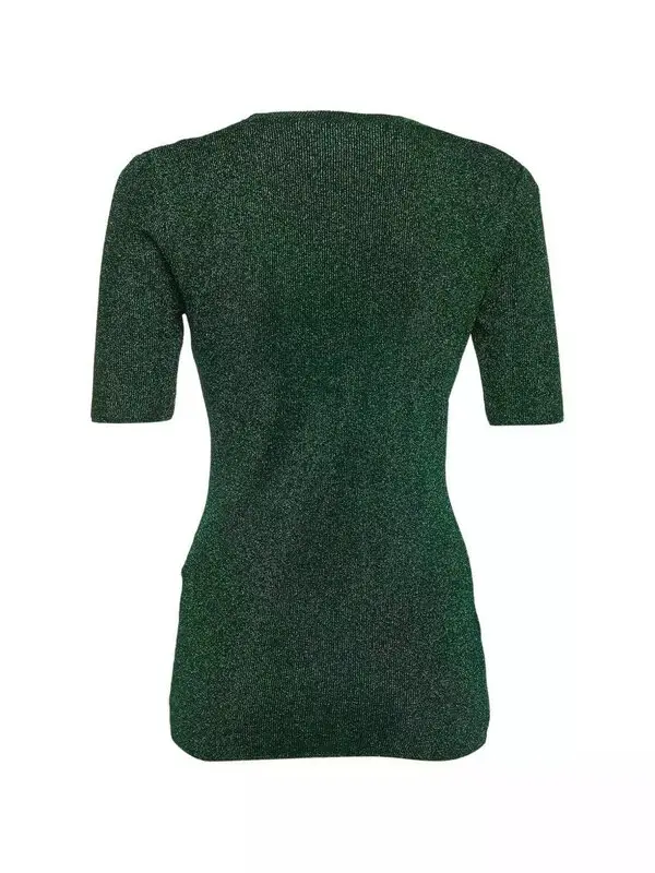 Just Cavalli Lamé Knit T-shirt