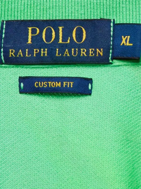 Polo Ralph Lauren Custom-fit Logo-detail Polo Shirt - Green