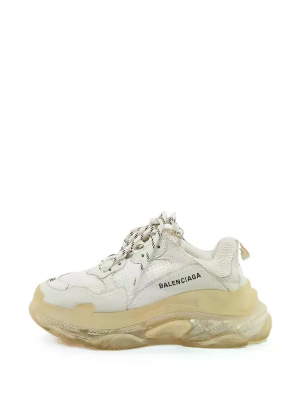 Balenciaga Triple S Mesh Sneakers - Neutrals