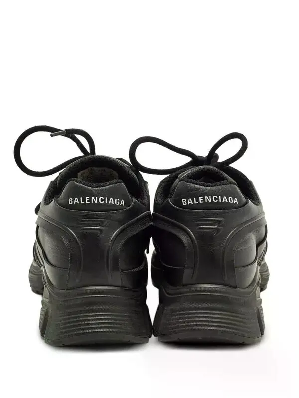 Balenciaga Phantom Lace-up Leather Sneakers