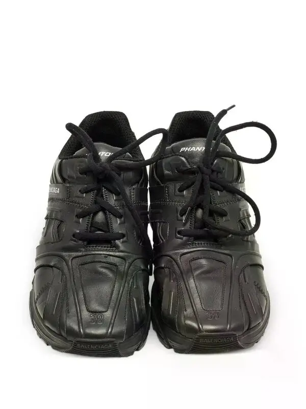 Balenciaga Phantom Lace-up Leather Sneakers