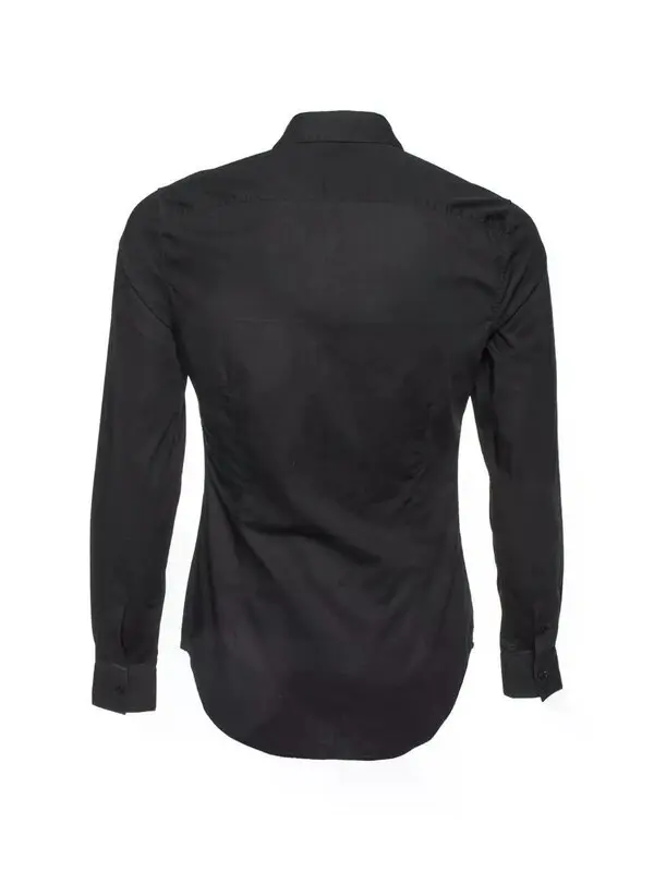 Roberto Cavalli Logo-crest Embroidered Shirt
