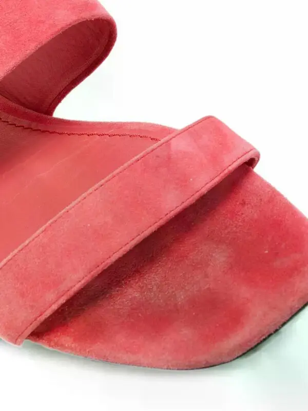LOUIS VUITTON Essential V Suede Slides