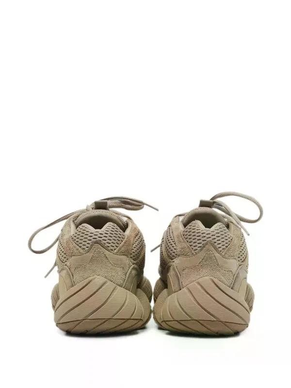 ADIDAS X YEEZY 500 Mesh Suede Low-top Sneakers