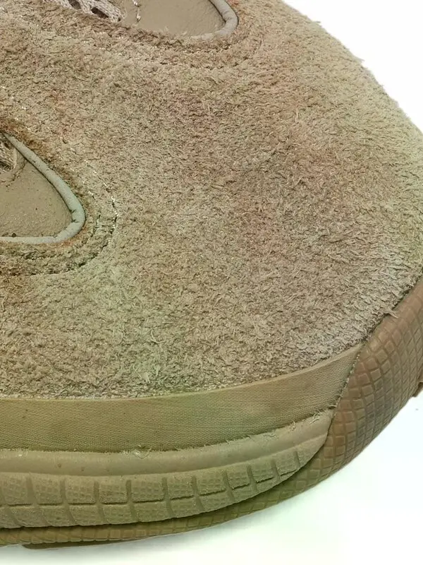 ADIDAS X YEEZY 500 Mesh Suede Low-top Sneakers