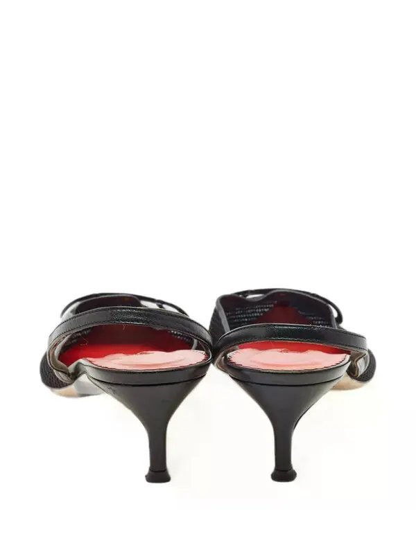 Carolina Herrera Mesh Slingback Pumps