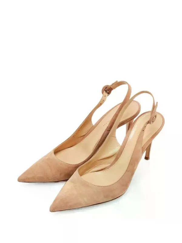 GIANVITO ROSSI Pointed-toe Slingback Pumps
