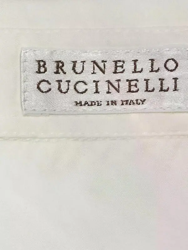 Brunello Cucinelli Monili Button-front Shirt