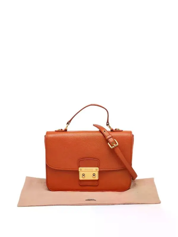 Miu Miu Madras Push-lock Handbag