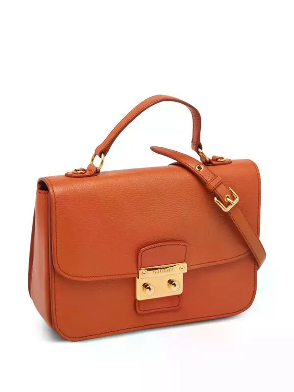 Miu Miu Madras Push-lock Handbag - Orange