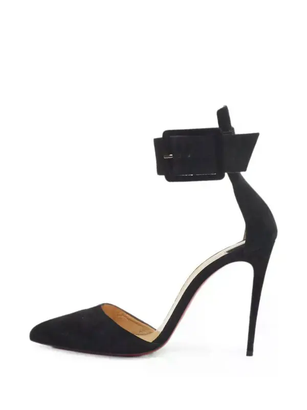 CHRISTIAN LOUBOUTIN Harler Ankle-strap Pumps - Black
