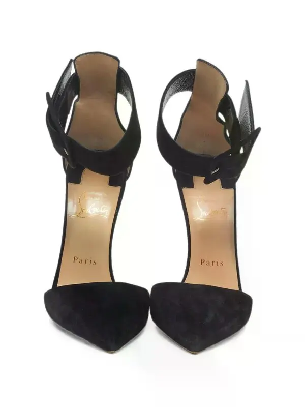 CHRISTIAN LOUBOUTIN Harler Ankle-strap Pumps