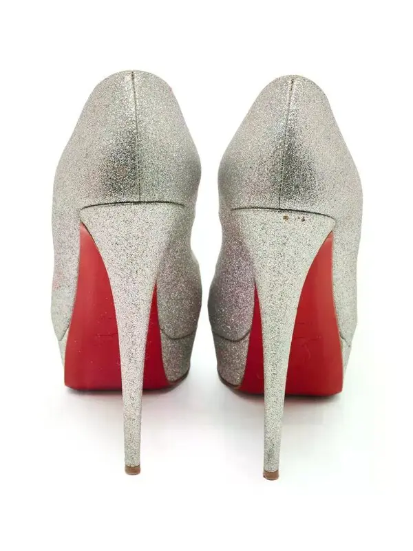 CHRISTIAN LOUBOUTIN Very Privé Peep-toe Pumps