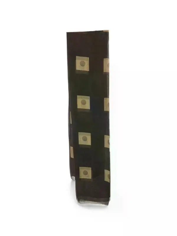 BVLGARI Printed Silk Scarf