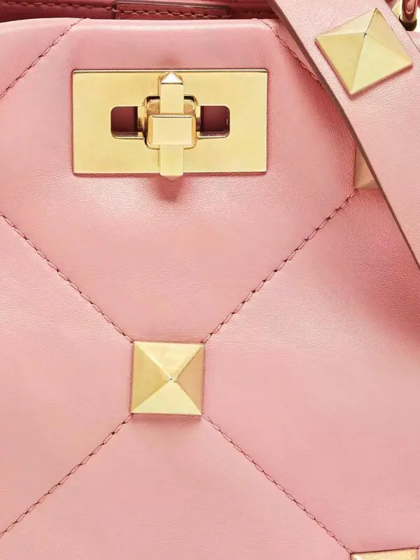 Valentino Garavani Small Roman Shoulder Bag - Pink