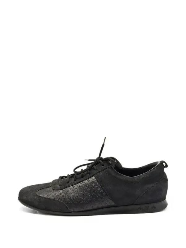 LOUIS VUITTON Monogram Satin Sneakers