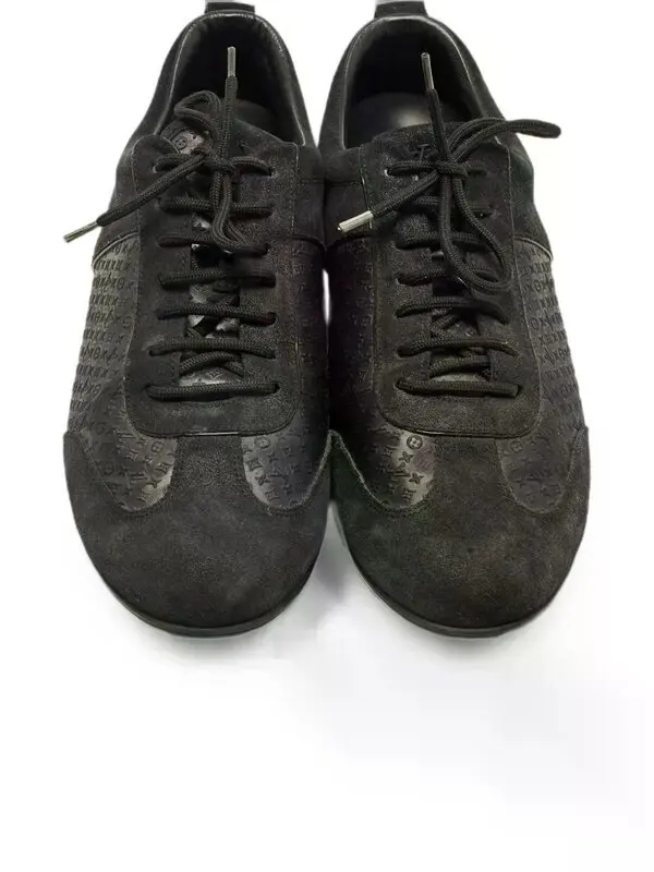 LOUIS VUITTON Monogram Satin Sneakers