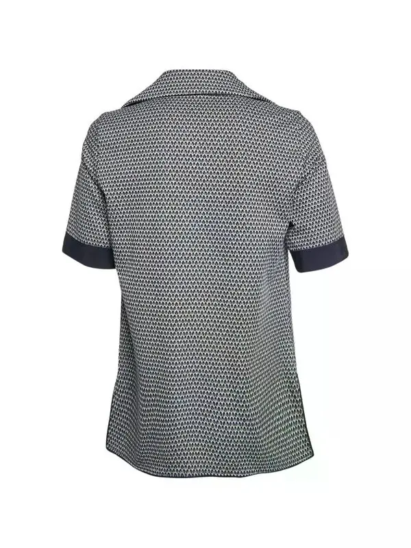 Carolina Herrera Geometric-pattern Short-sleeve T-shirt