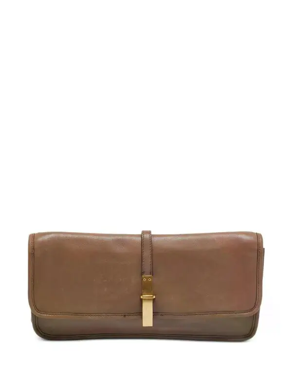 Marc Jacobs Flap Leather Clutch Bag