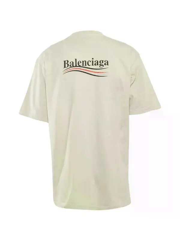 Balenciaga Political Campaign Print Short-sleeve T-shirt