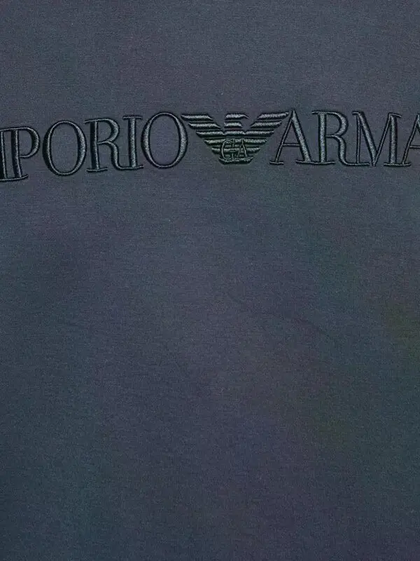 Emporio Armani Logo Embroidered Sweatshirt