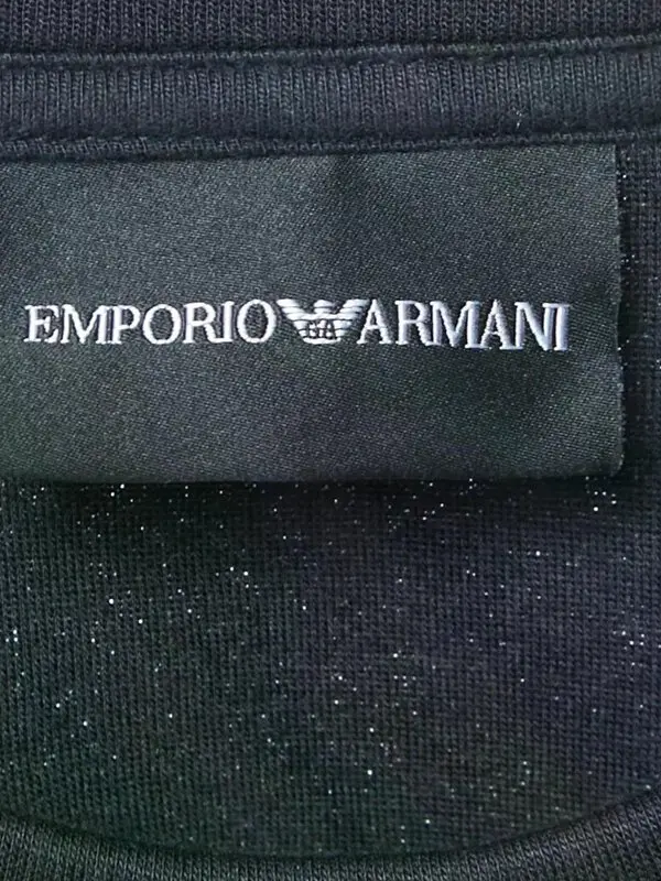 Emporio Armani Logo Embroidered Sweatshirt