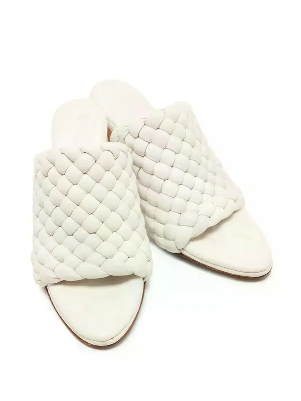 Bottega Veneta Curve Leather Sandals