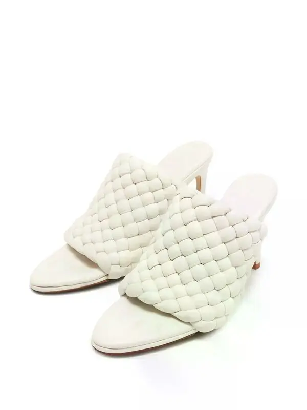 Bottega Veneta Curve Leather Sandals