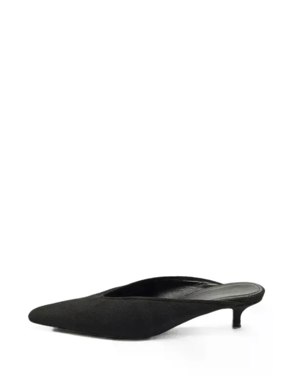Balenciaga Knife Heeled Mules - Black