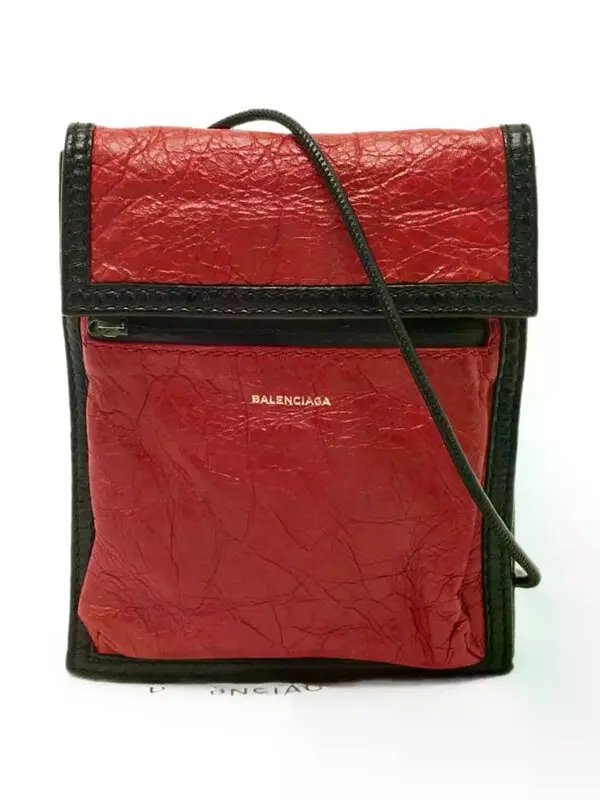Balenciaga Explorer Leather Crossbody Bag