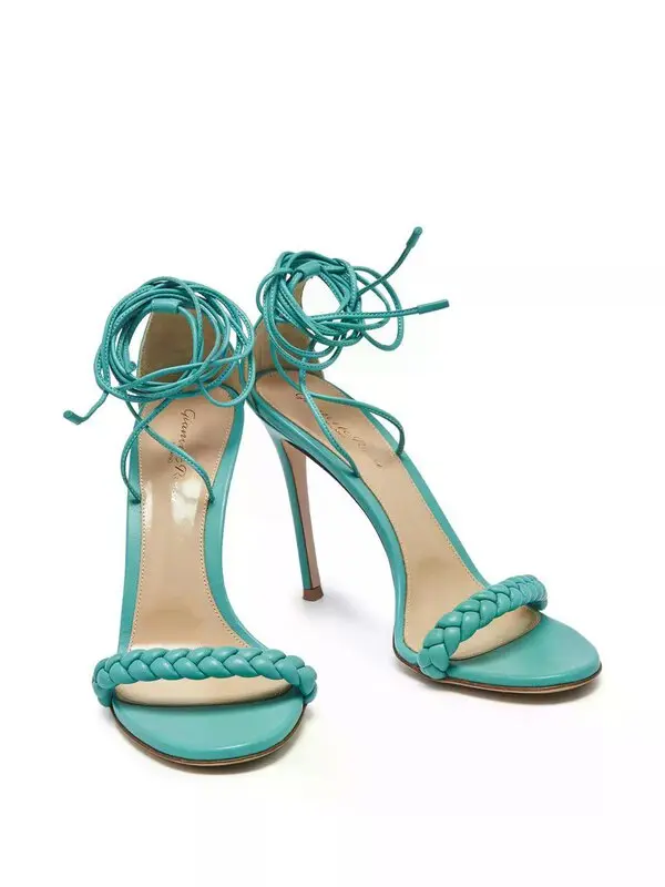 GIANVITO ROSSI Leomi Braided Sandals
