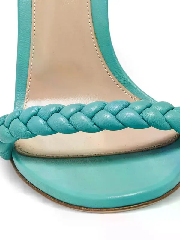 GIANVITO ROSSI Leomi Braided Sandals