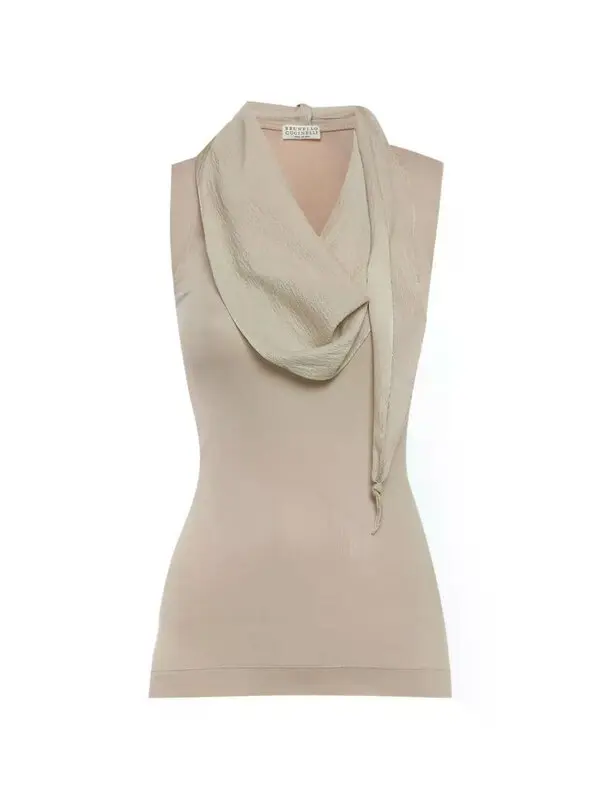 Brunello Cucinelli Rib-knit Tank Top
