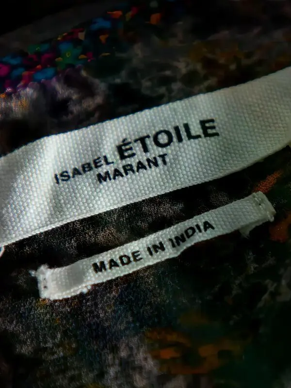 ISABEL MARANT VINTAGE Printed Ruched Dress