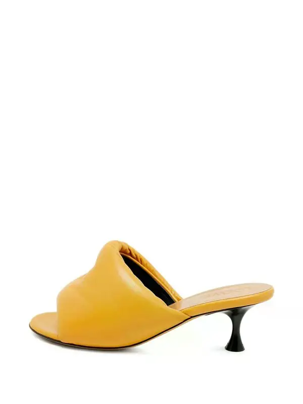 Loewe Anagram Slide Sandals - Yellow