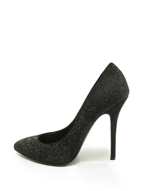 GIUSEPPE ZANOTTI Crystal-embellished Stiletto Pumps