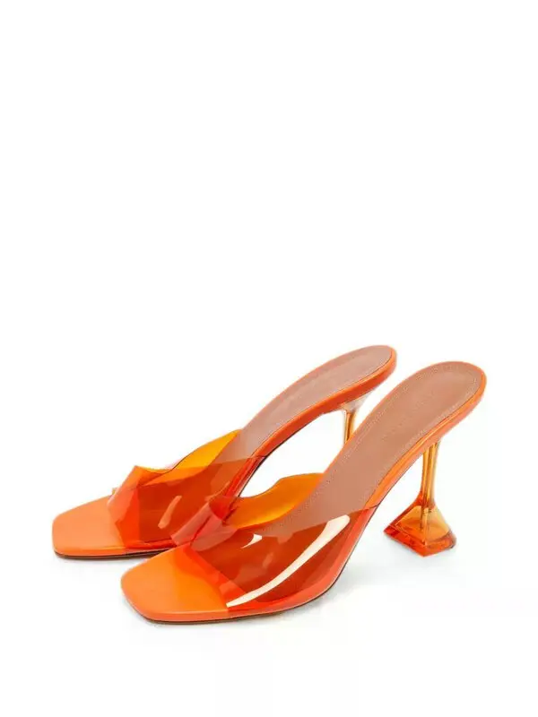 Amina Muaddi Lupita Heeled Sandals