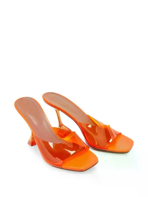 Amina Muaddi Lupita Heeled Sandals