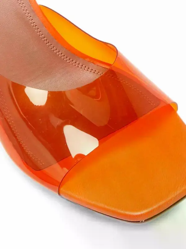 Amina Muaddi Lupita Heeled Sandals