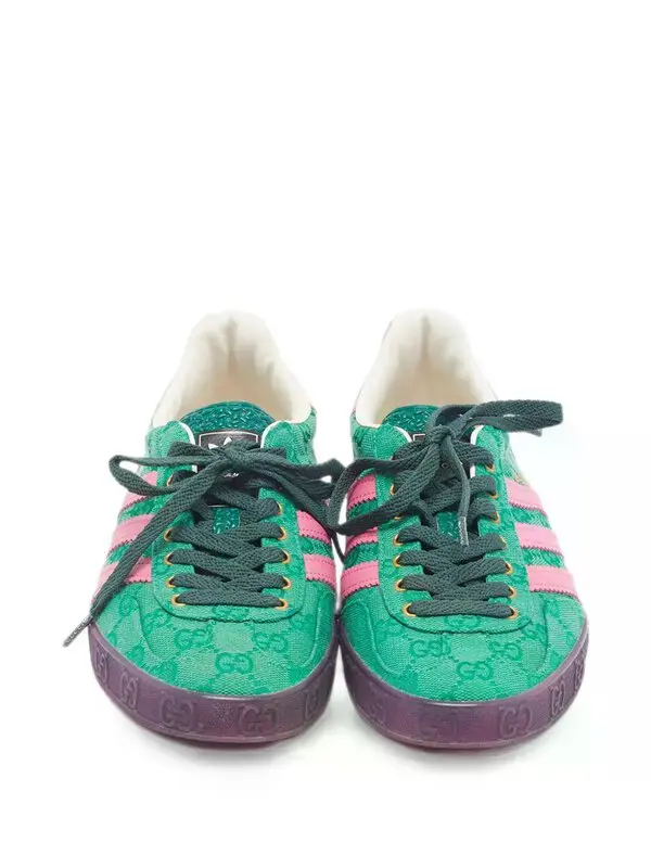 Gucci X Adidas Gazelle Gg-monogram Sneakers
