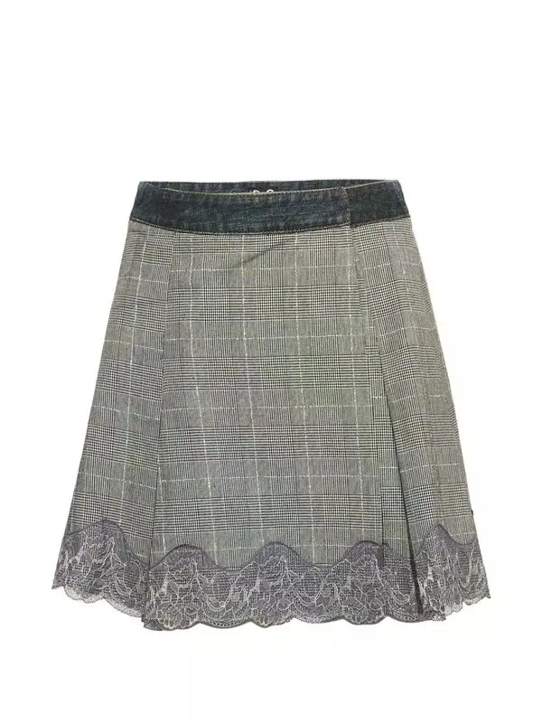 Dolce & Gabbana Lace-trim Wrap Skirt