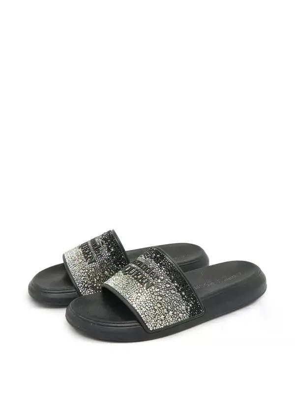 Alexander McQueen Crystal-embellished Slides