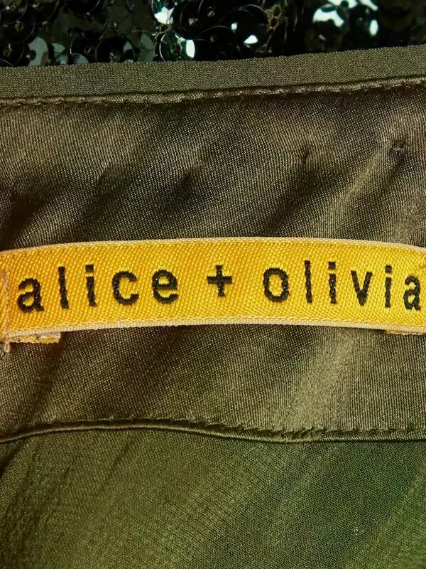 Alice + Olivia Sequin-embellished Bodycon Mini Dress