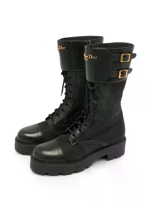 Dior D-trap Combat Boots