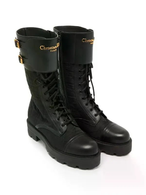 Dior D-trap Combat Boots